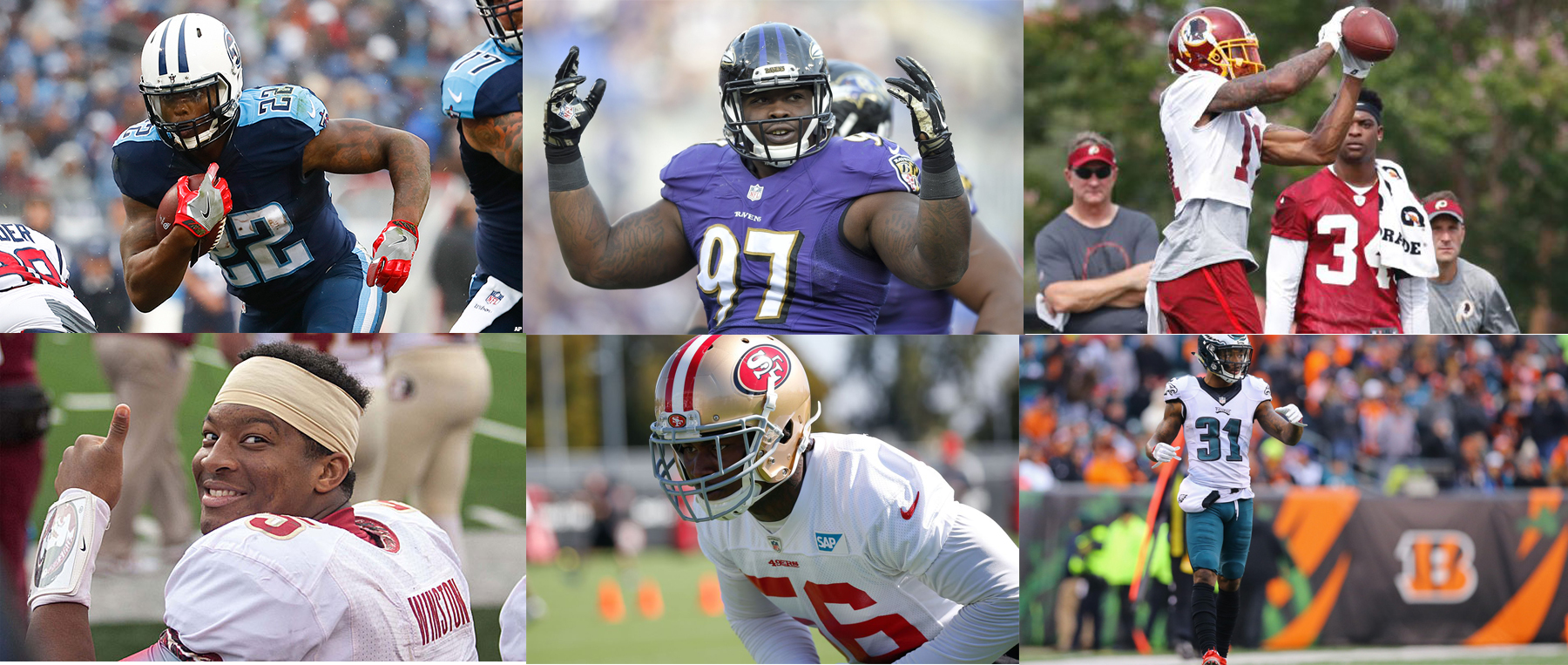 Six NFL Stars Who Are Bound For Breakout Seasons in 2017 | NobodySports